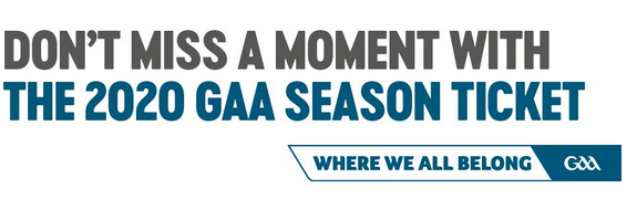 2020 GAA Season Ticket | Blarney GAA Club | Hurling & Football Cork
